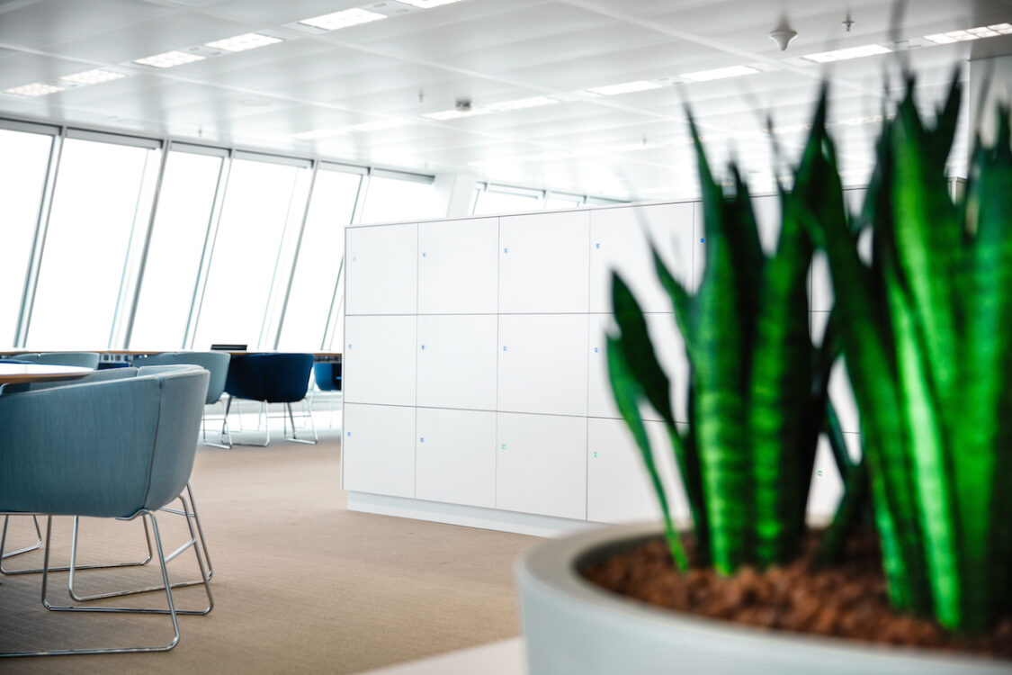 The Smart Locker System for the Flexible Workplace