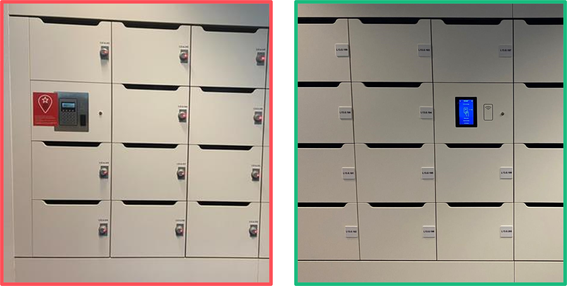Smart Locker retrofit solutions | Upcycle your lockers